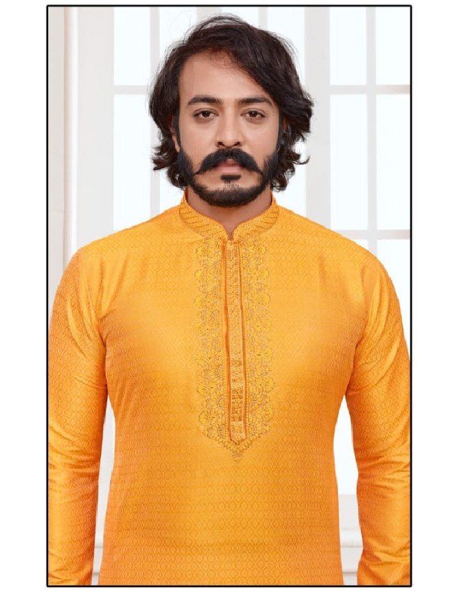 Yellow Kurta Pajama for Men | IndiFeels Australia