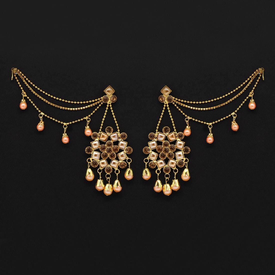 Girls' Bahubali Earrings at Mark Villa blog